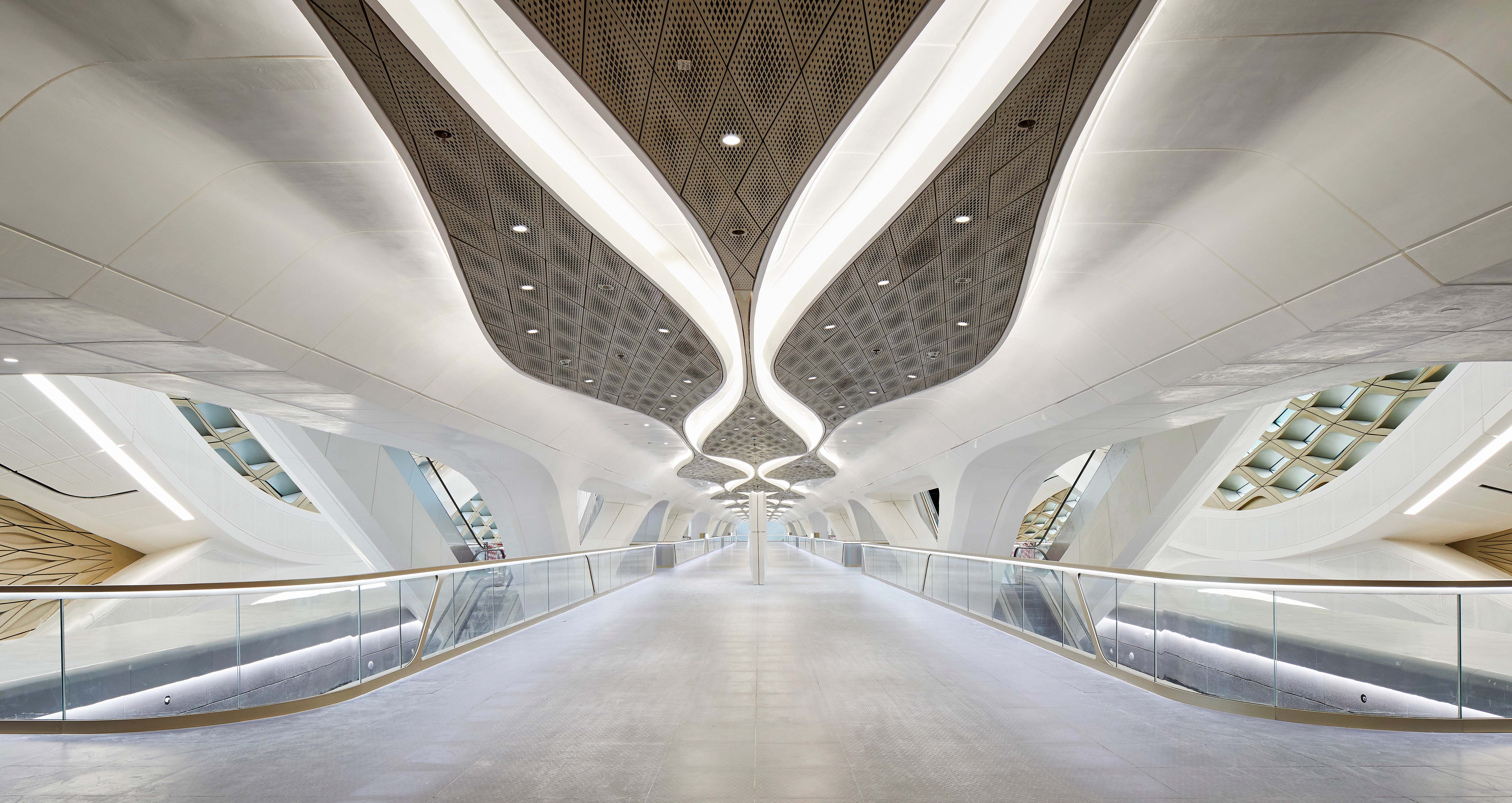 King Abdullah Financial District (KAFD) Metro Station – Zaha Hadid ...